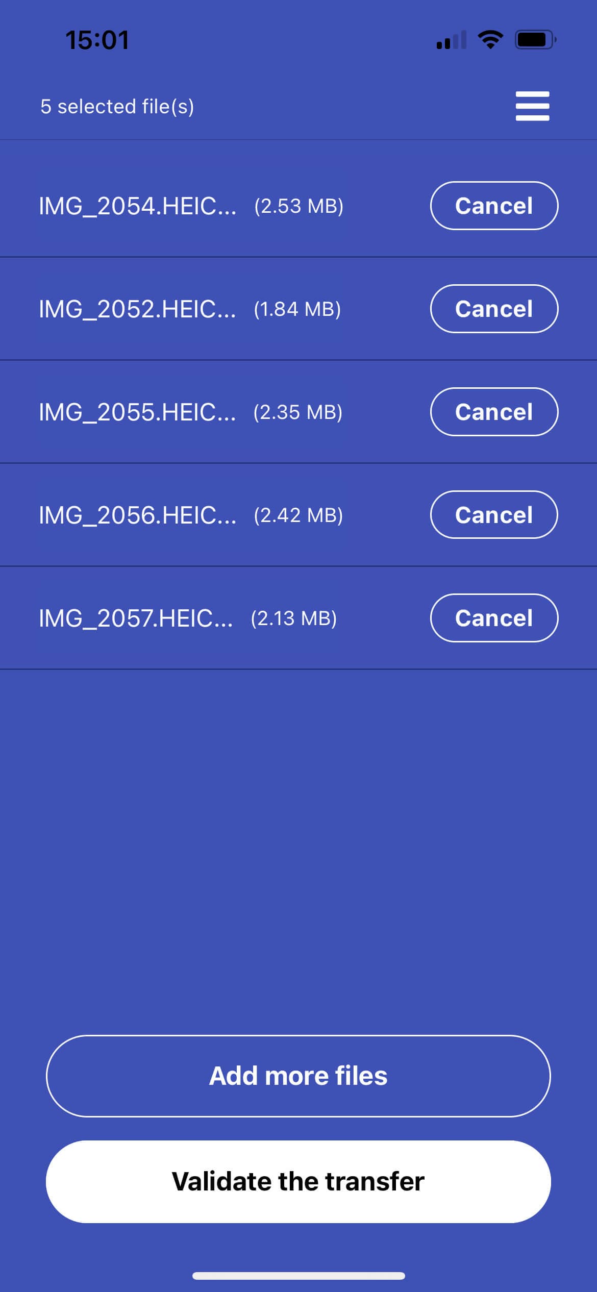 Android Mobile Application to Send Large Docs – TransferNow