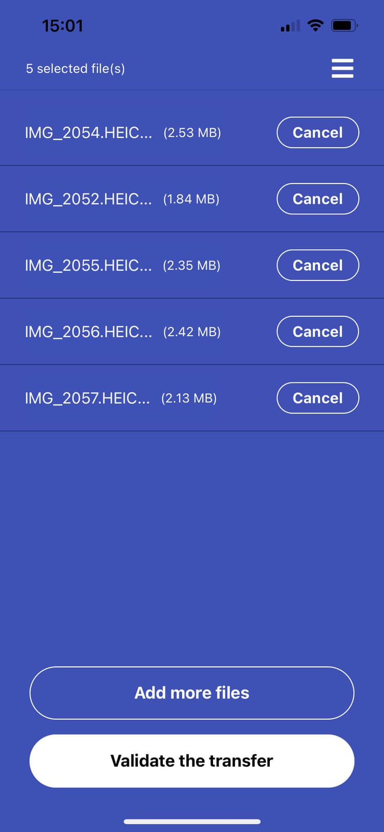 Android Mobile Application to Send Large Docs – TransferNow